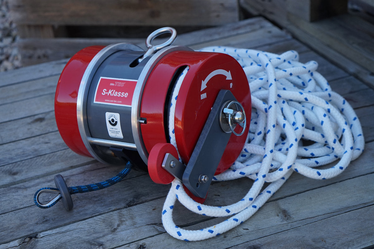 Personnel Winch S Class with Dyneema Line – SWI-TEC America LLC